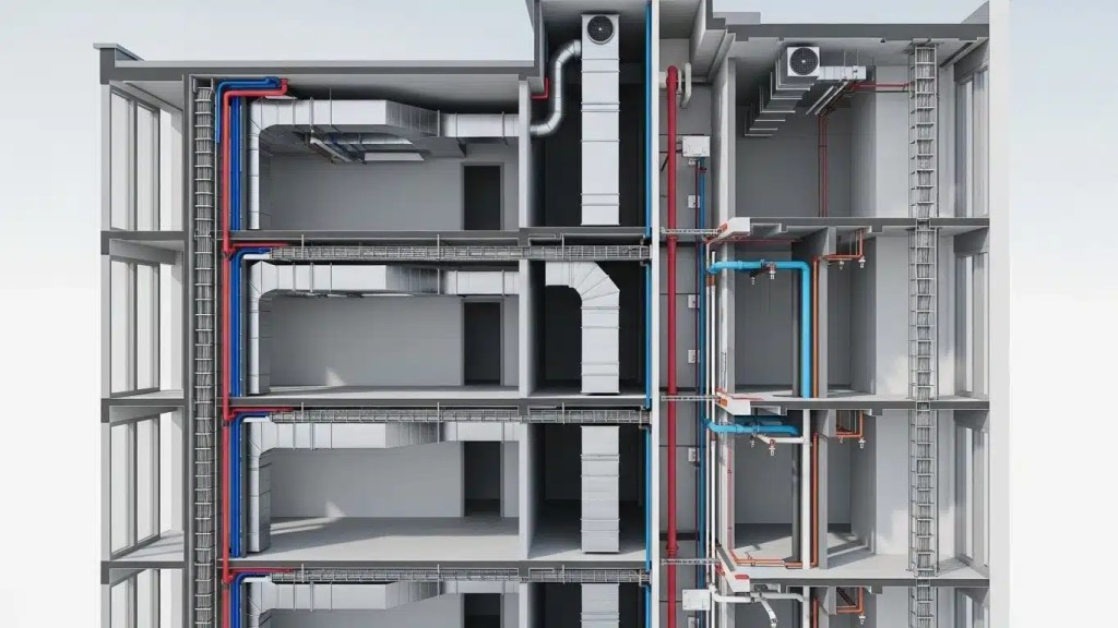 Efficient MEP Design Solutions for High-Rise Buildings